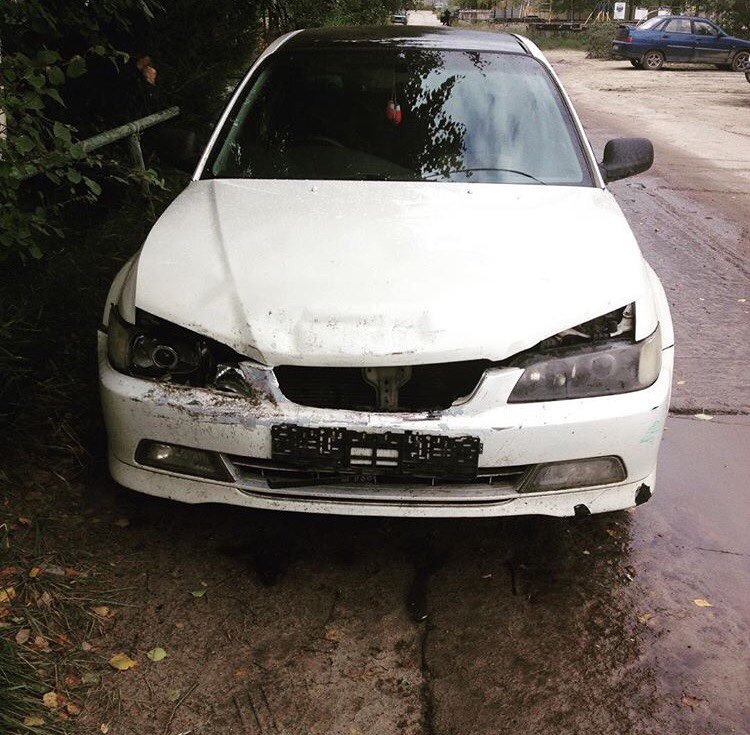 Приехали — Honda Accord (6G), 1999 года | ДТП | DRIVE2