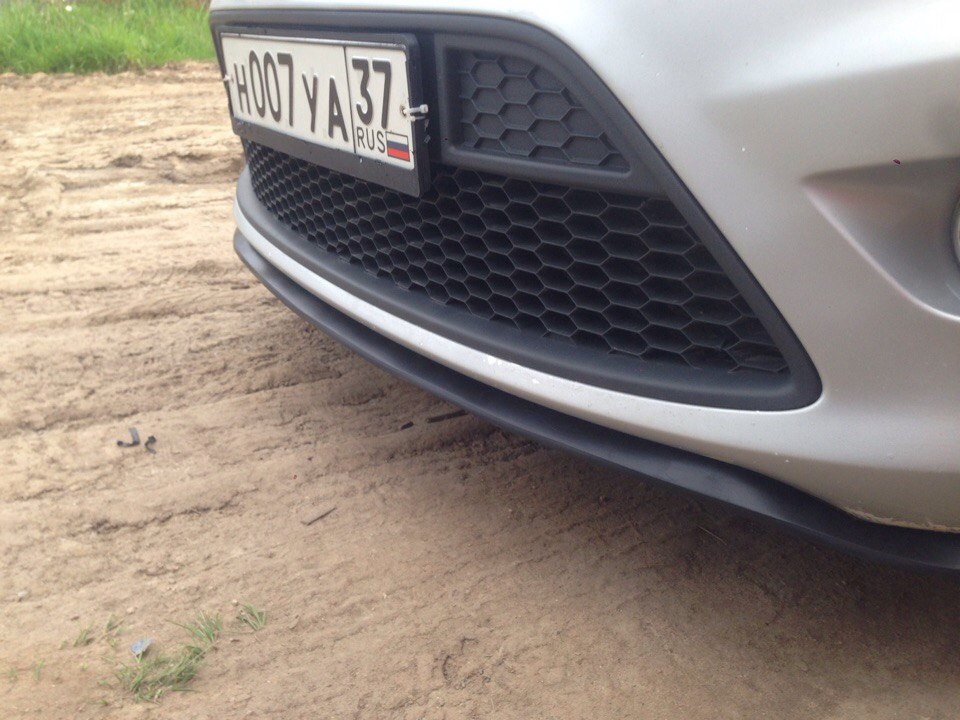 Губа на бампер — Ford Focus II Hatchback, 1,8 л, 2010 года | аксессуары ...