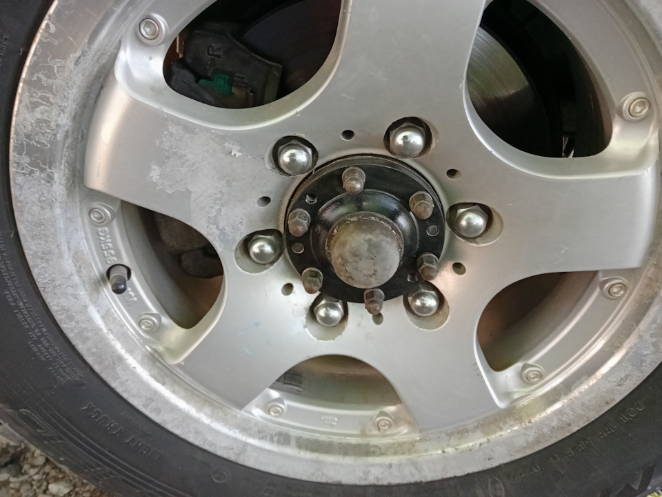 Замена втулок в ступицах и мошенники — Toyota Touring HiAce, 3 л, 1999 ...