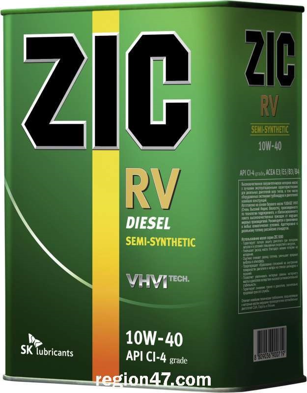 Вот такое заливаю масло ZIC RV 10W40 CI-4 1Lx12 — Mercedes-Benz Vito (1G), 2,2 л, 2003 года ...