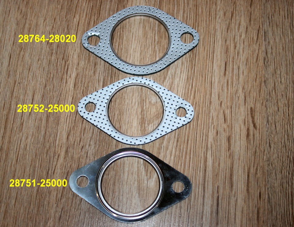 2875225000 Прокладка резонатора KIA HYUNDAI | Запчасти на DRIVE2