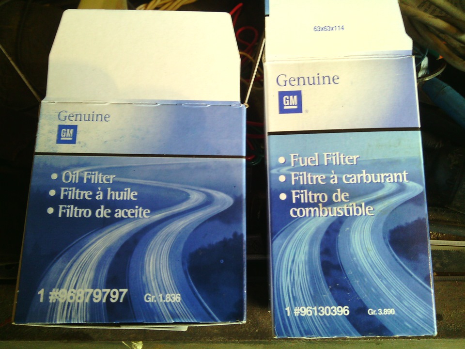 96130396 Фильтр топливный GM | Запчасти на DRIVE2