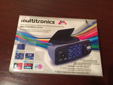 VC731 Компьютер бортовой Multitronics VC-731 MULTITRONICS | Запчасти на DRIVE2