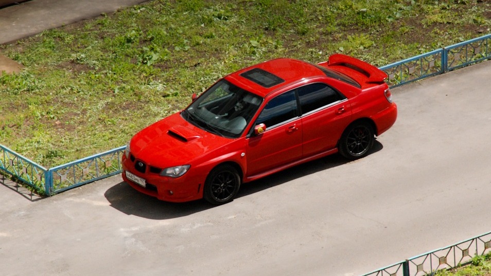 Subaru Impreza WRX (GD/GG) 2.5 бензиновый 2006 | "Сухарик" на DRIVE2
