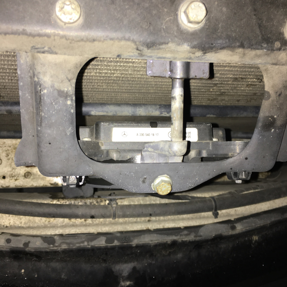 Дистроник или опция 219 — Mercedes-Benz E-Class (W211), 2,2 л, 2007 ...