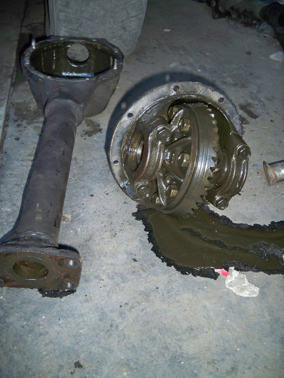 передний мост — Isuzu Trooper (2G), 3,1 л, 2011 года | своими руками ...