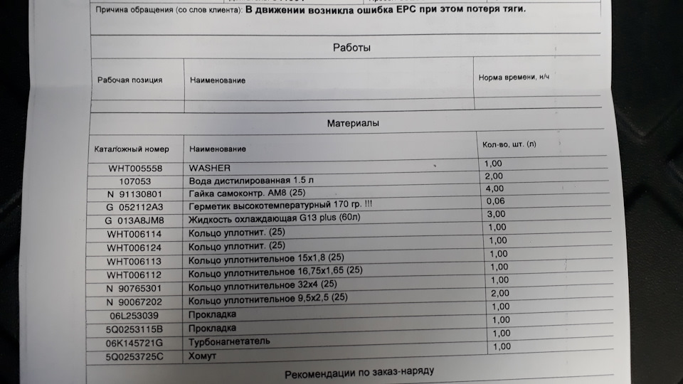 WHT006124 Уплотнительное кольцо VAG | Запчасти на DRIVE2