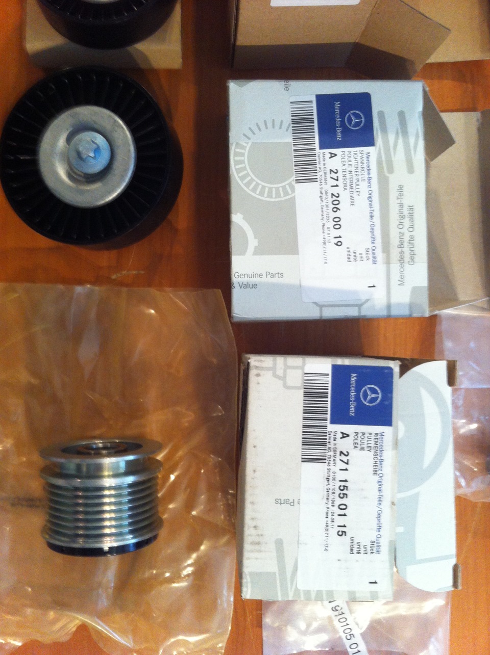 Замена ремня и роликов — Mercedes-Benz C-Class Sportcoupe (C203), 1,8 л ...