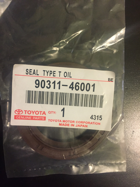 9031146001 Сальник лобовой OEM TOYOTA LEXUS | Запчасти на DRIVE2