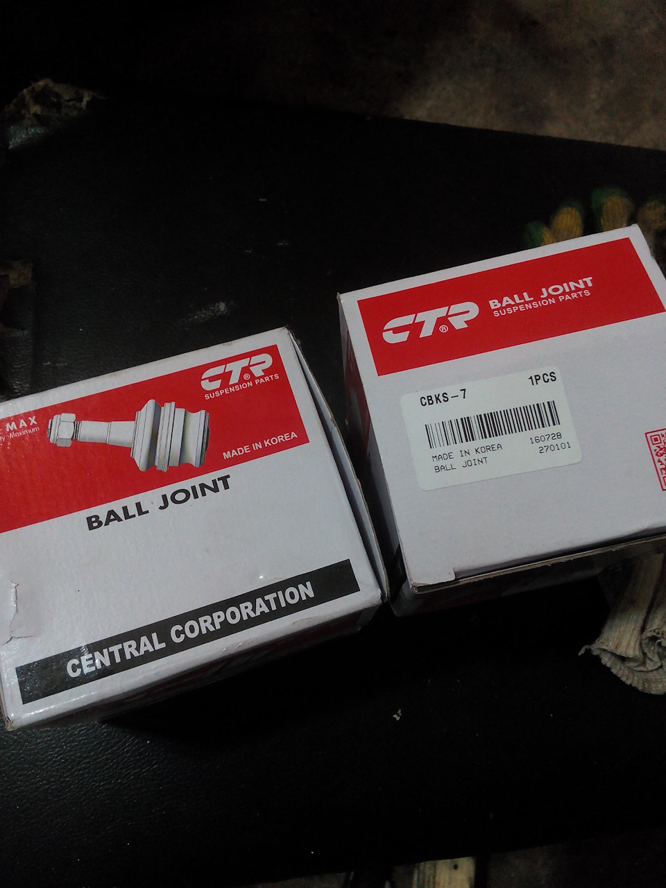 CBKS7 Шаровая опора CTR | Запчасти на DRIVE2