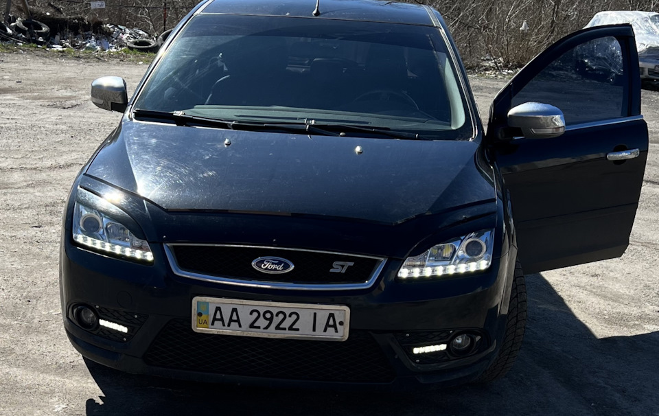 Двухцветные светодиоды в дхо — Ford Focus Hatchback II, 1,6 л, 2007 ...