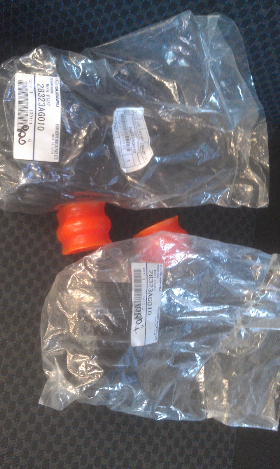 Передняя подвеска. — Subaru Impreza (GD/GG), 2 л, 2007 года | своими ...