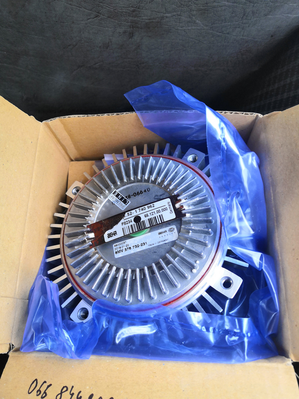 1740962 Сцепление, вентилятор радиатора BMW | Запчасти на DRIVE2