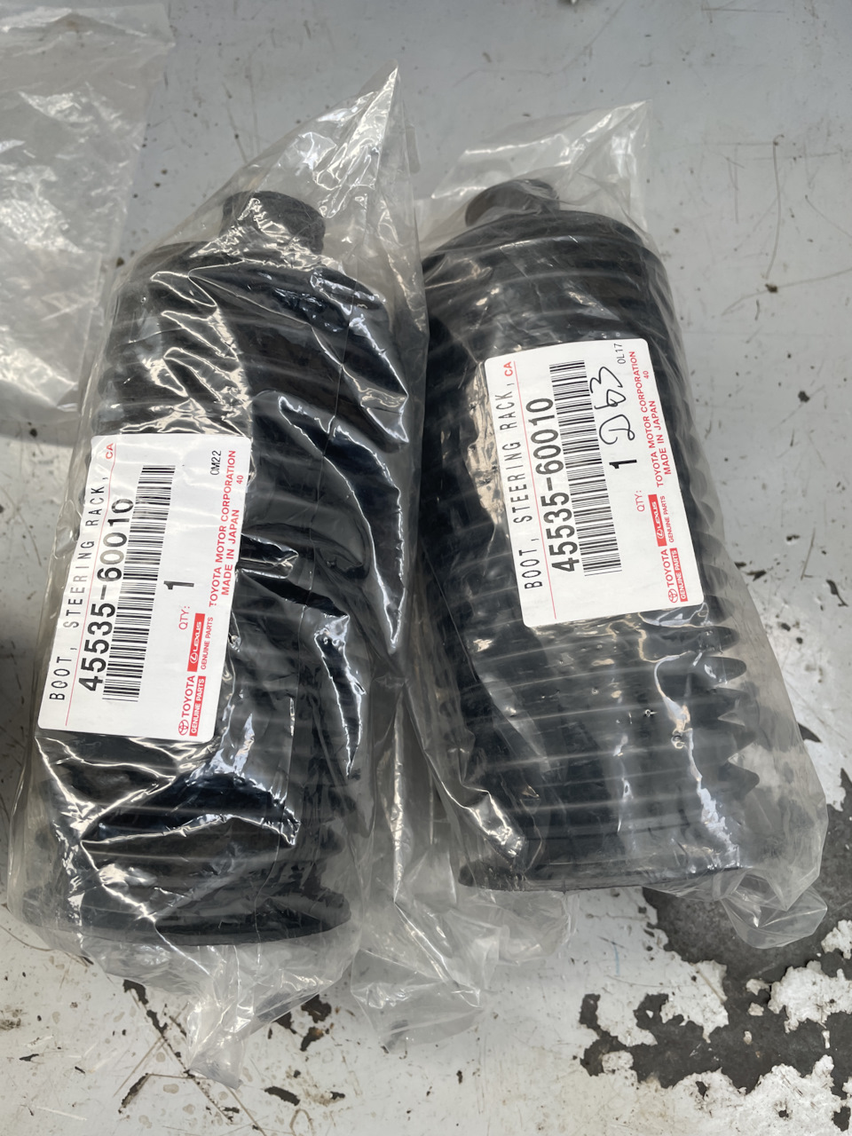 4553560010 ПЫЛЬНИК РУЛЕВОЙ РЕЙКИ. TOYOTA LEXUS | Запчасти на DRIVE2