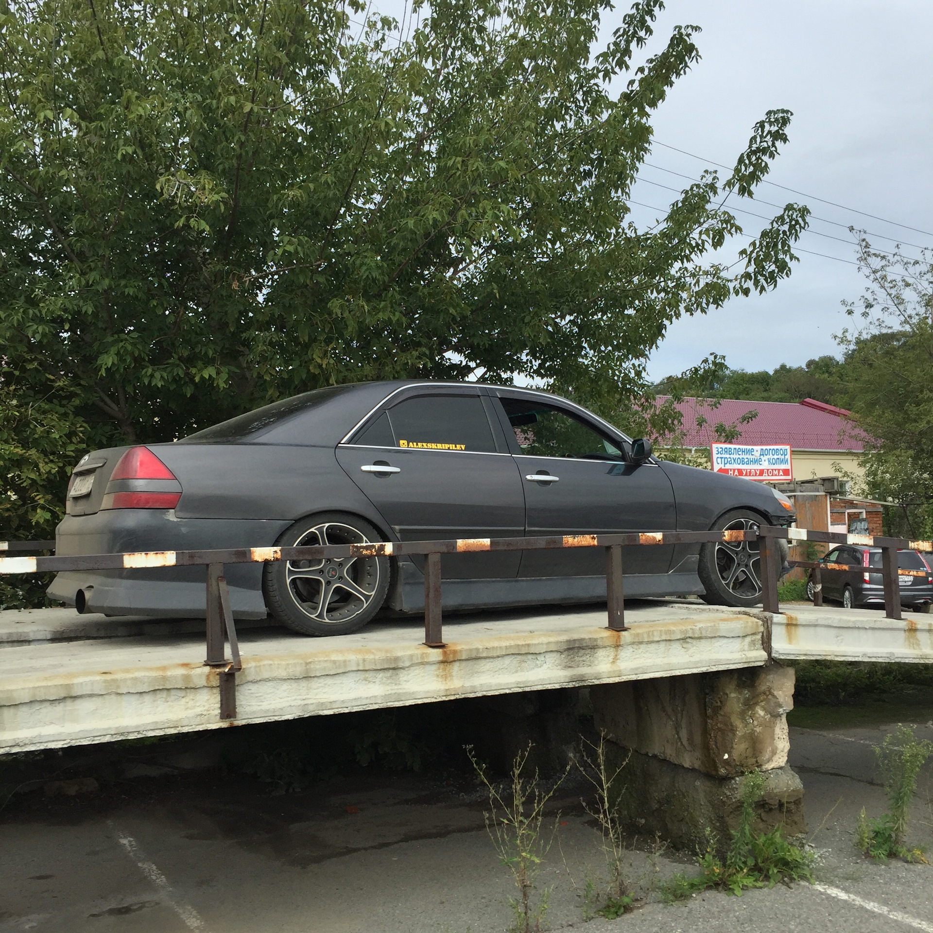Ну вот и все, конец истории… — Toyota Mark II (110), 2,5 л, 2003 года ...
