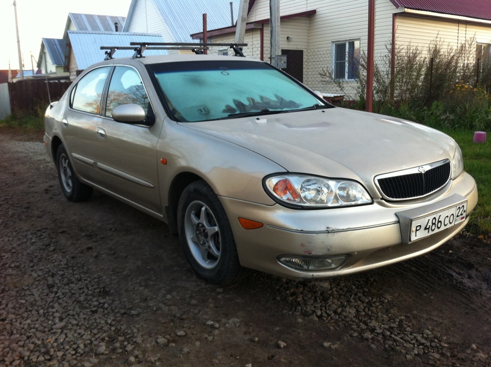 Колхоз багажник на крышу — Nissan Cefiro (A33), 2 л, 2001 года ...