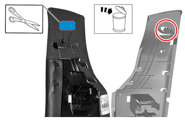 Техничка.Задняя накладка порога — Volvo S60 (2G), 2 л, 2012 года ...