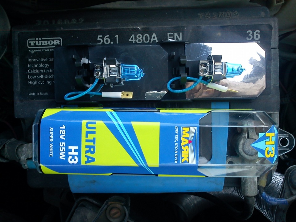 лампочки в туманки — Daewoo Nexia (2G), 1,5 л, 2007 года | аксессуары ...