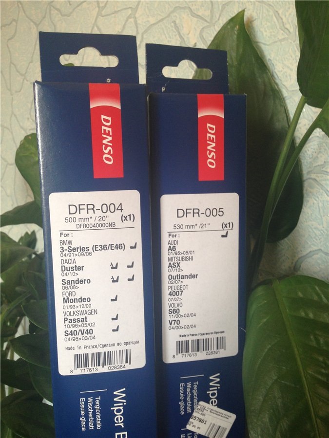 Щетки стеклоочистителя Denso — Chrysler PT Cruiser, 2,4 л, 2001 года ...