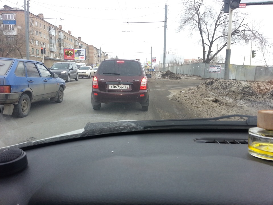 Косяки зимы часть 2 — Lada Гранта (1G), 1,6 л, 2011 года | своими ...