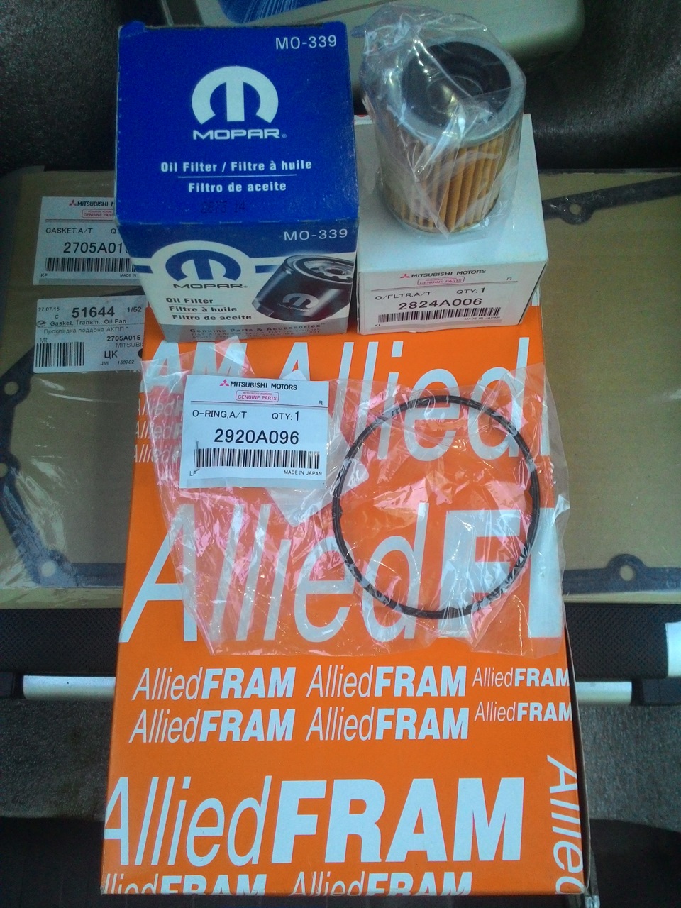 2920A096 КОЛЬЦО УПЛОТНИТЕЛЬНОЕ Mitsubishi | Запчасти на DRIVE2