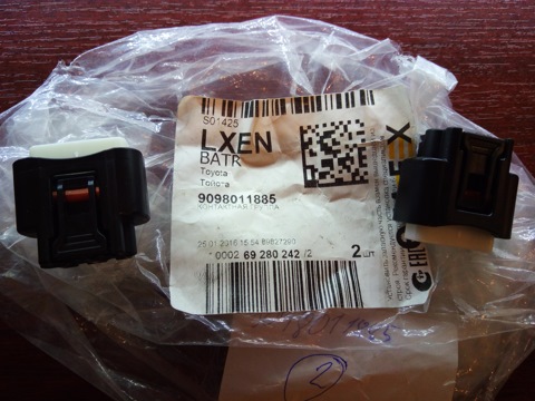 9098011885 Разъем TOYOTA LEXUS | Запчасти на DRIVE2
