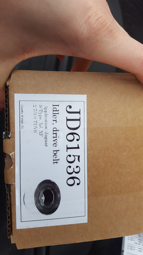 JD61536 ШКИВ-НАТЯЖНОЙ Jaguar Land Rover | Запчасти на DRIVE2