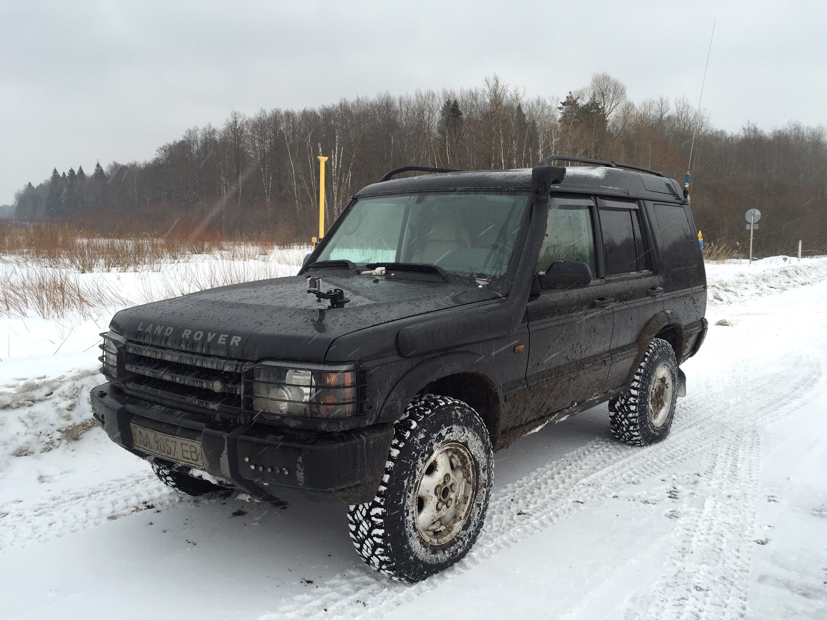 Goodyear Duratrak 235/85/16 с шипом — КАЙФ :) — Land Rover Discovery II ...