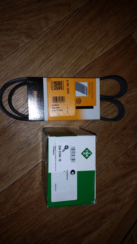 534016410 Натяжитель ремня, многоручейковый ремень INA | Запчасти на DRIVE2