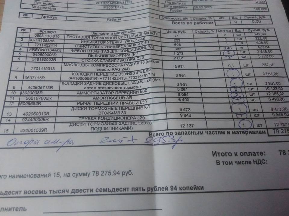 Машине 6 лет (из них 3 года владею я), пробег почти 200000 км — Renault ...