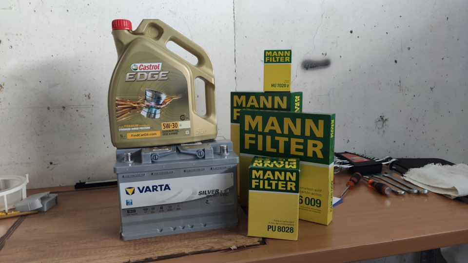 Небольшое то — Skoda Octavia Combi A7 Mk3, 2 л, 2014 года | плановое ТО | DRIVE2