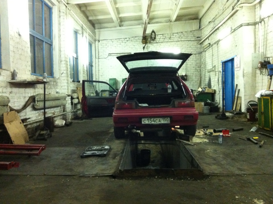 Замена "ушастых" сайлентблоков — Honda Civic Hatchback (4G), 1,5 л ...
