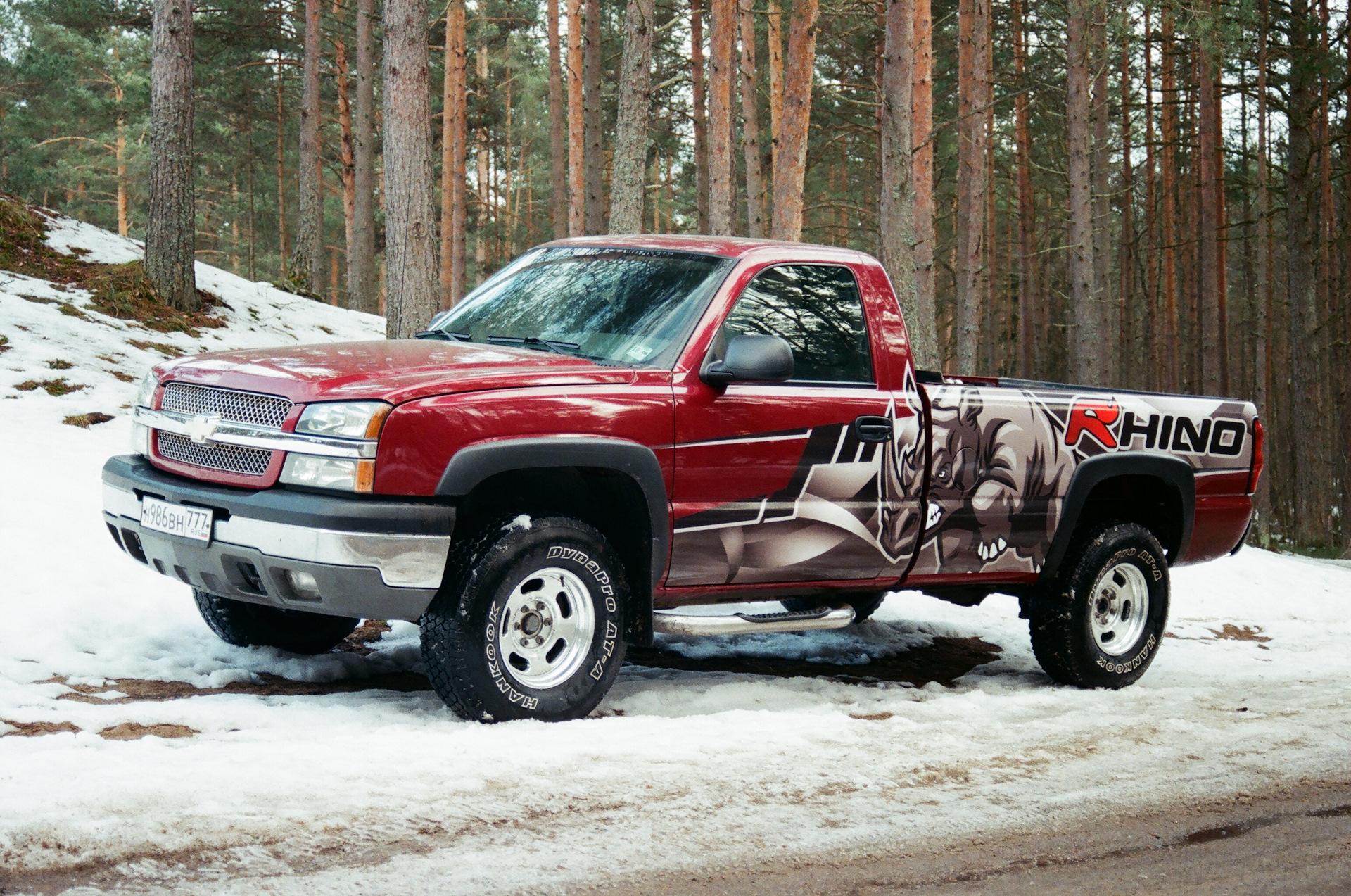 Март. — Chevrolet Silverado (GMT800), 5,3 л, 2004 года | фотография ...