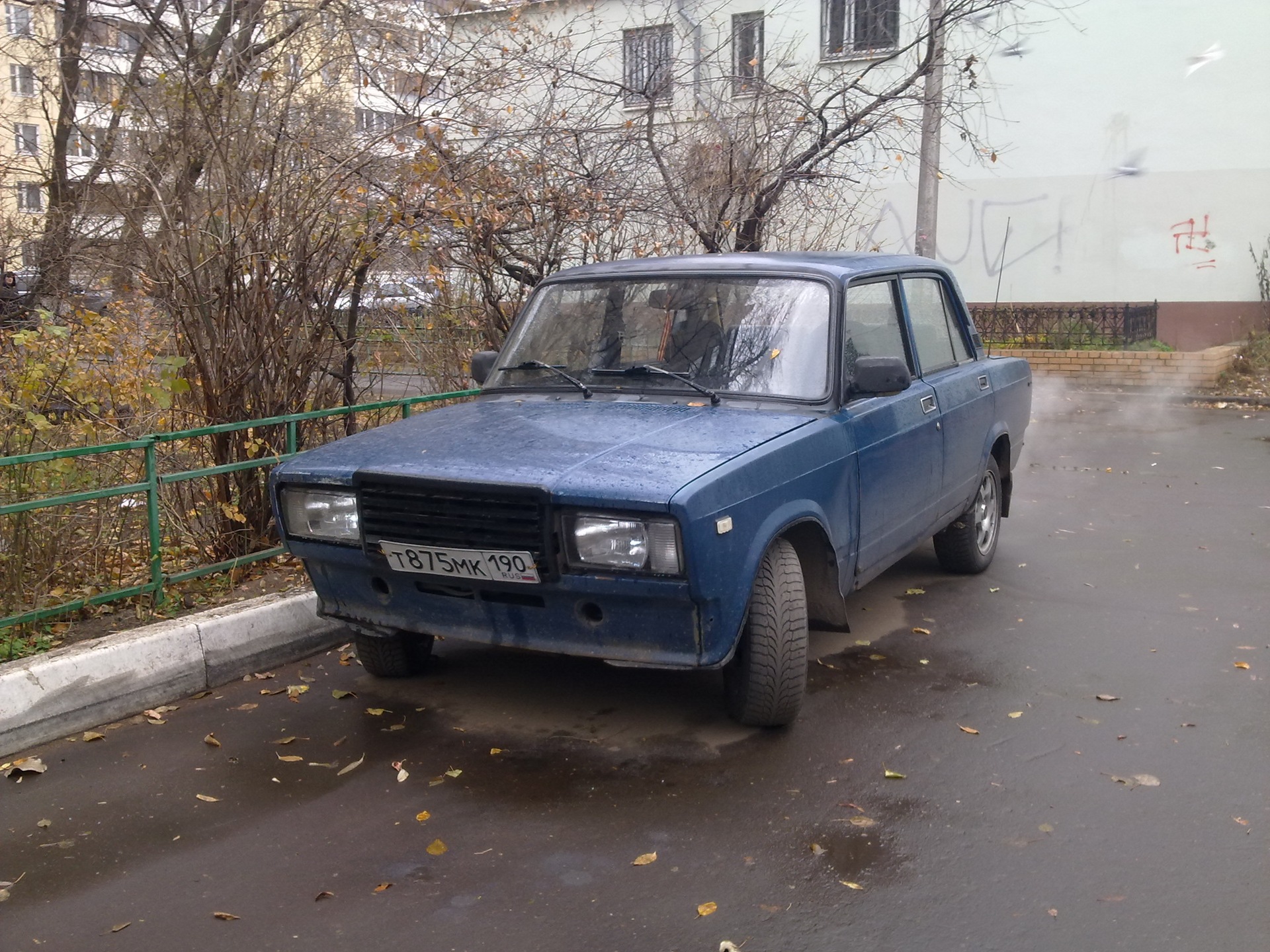Переобулся… — Lada 2107, 1,7 л, 1993 года | колёсные диски | DRIVE2