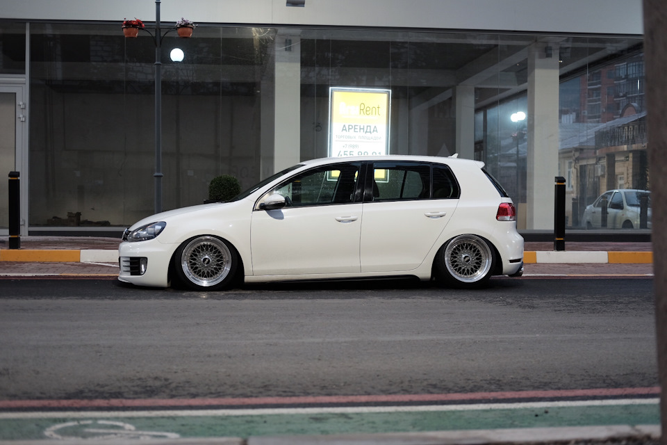 После бритья резины есть результаты ))) — Volkswagen Golf Mk6, 1,4 л ...