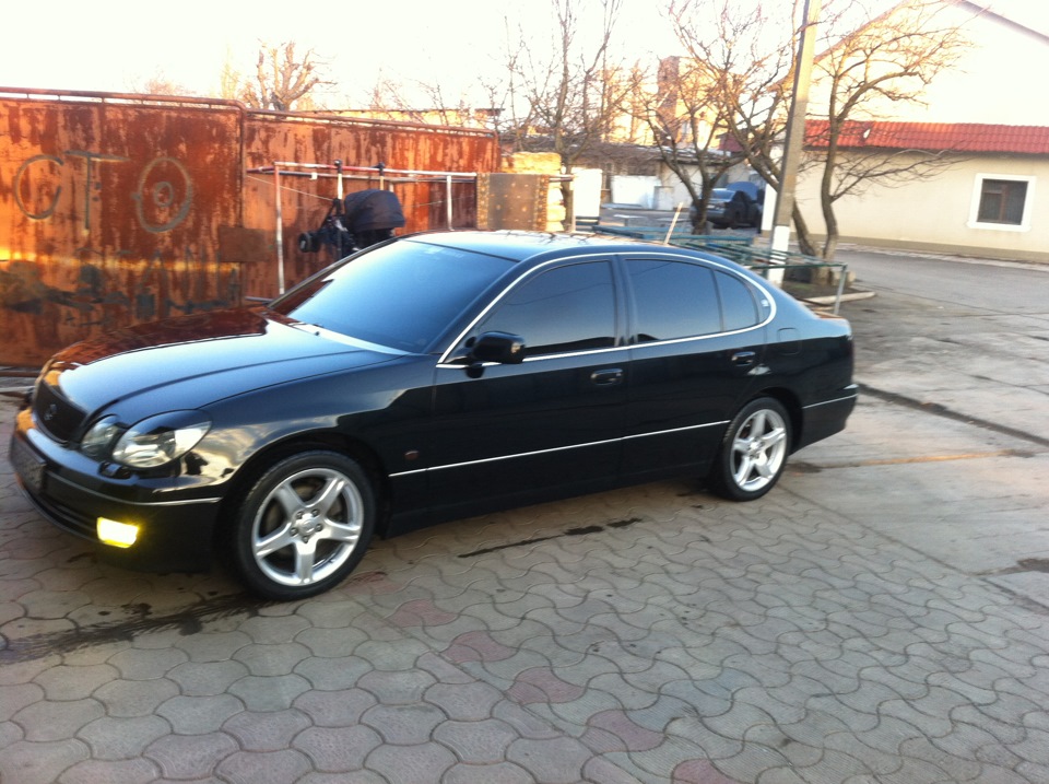 ну и конечно после замены масла и зимней резины на мойку…))) — Lexus GS ...