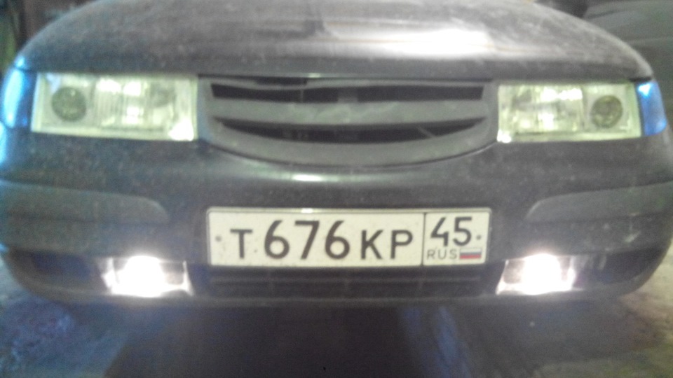 Инстал туманок — Lada 112 Coupe, 1,6 л, 2009 года | стайлинг | DRIVE2