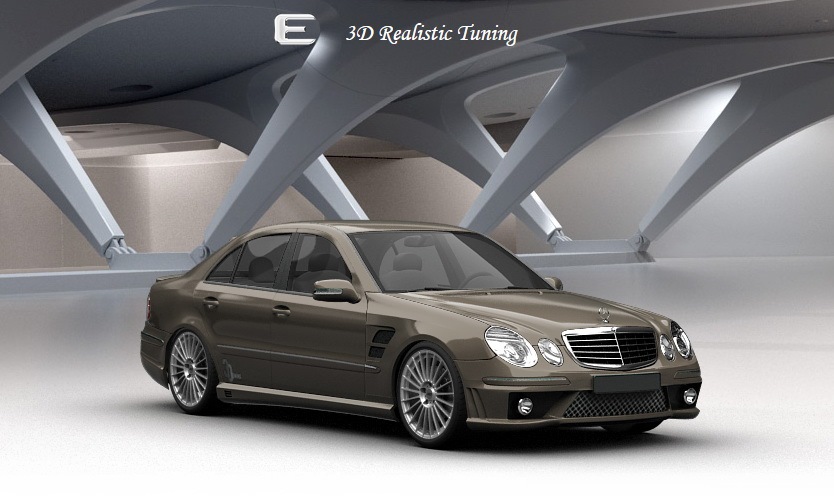 А какой видишь ты свою машину? — Mercedes-Benz E-Class (W211), 3 л ...