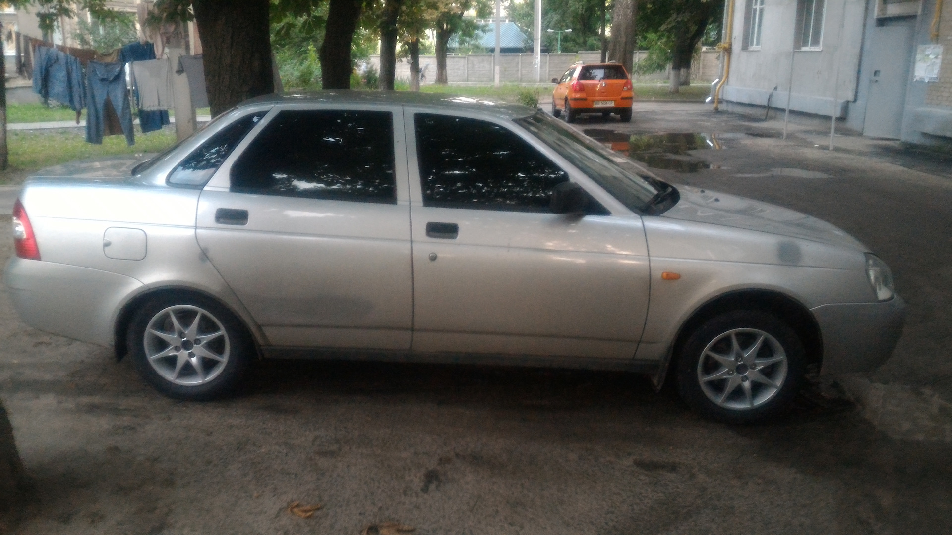 Литье — Lada Приора седан, 1,6 л, 2007 года | колёсные диски | DRIVE2