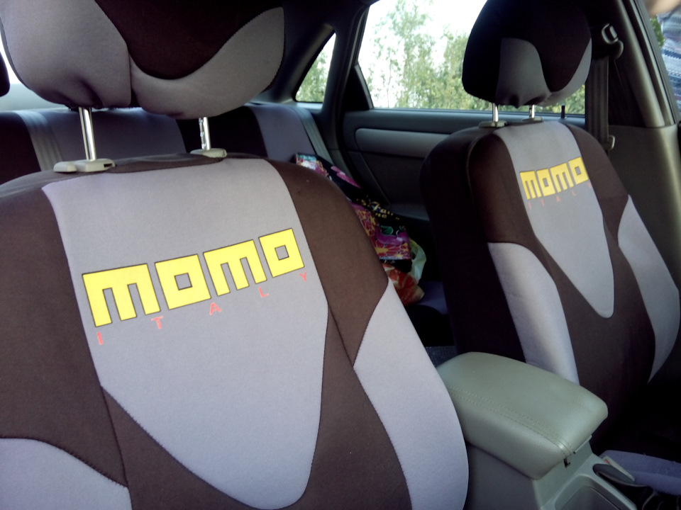 Чехлы Momo — Chevrolet Lacetti Sedan, 1,6 л, 2012 года | аксессуары | DRIVE2