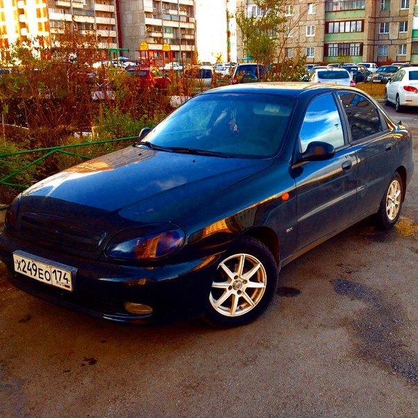 купил летьё и резину на зиму — Chevrolet Lanos, 1,5 л, 2006 года ...