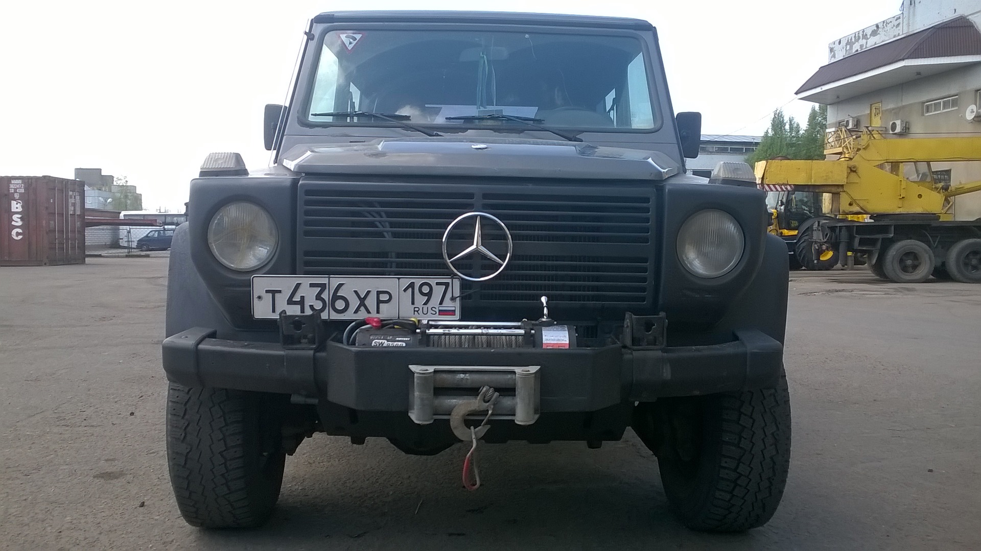 2016Перенос блока Управления лебедем. — Mercedes-Benz G-Class (W460 ...