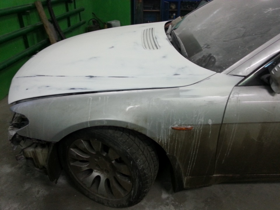 ДТП ремонт и восстановление 4 — BMW 7 series (E65/E66), 3,5 л, 2002 ...