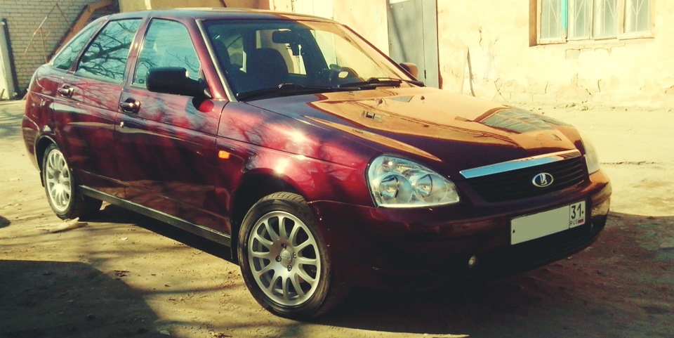 Лето! или 15 ВСМПО и Kumho ecsta (part II) — Lada Приора хэтчбек, 1,6 л, 2009 года | фотография ...