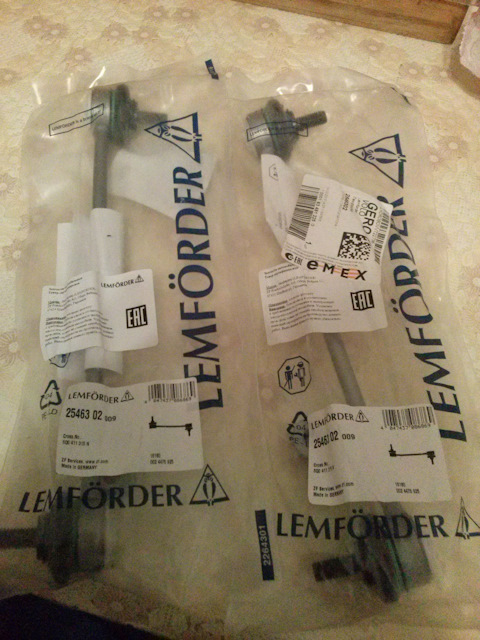 2546302 Тяга (стойка) стабилизатора LEMFORDER | Запчасти на DRIVE2