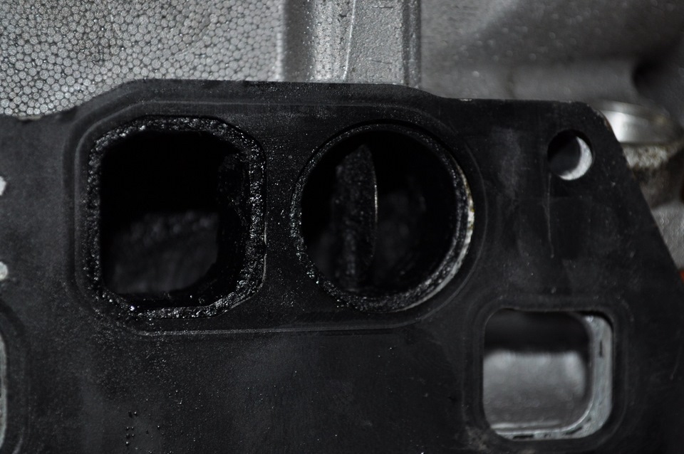 Ремонт впускного коллектора — Mercedes-Benz M-Class (W164), 3,2 л, 2008 ...