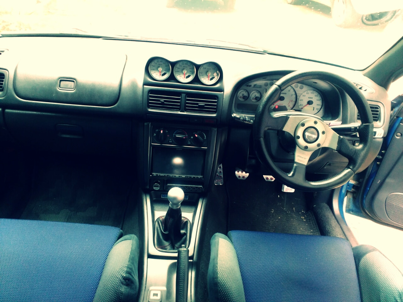 Фото интерьера :) — Subaru Impreza WRX STI (GC), 2 л, 1998 года ...