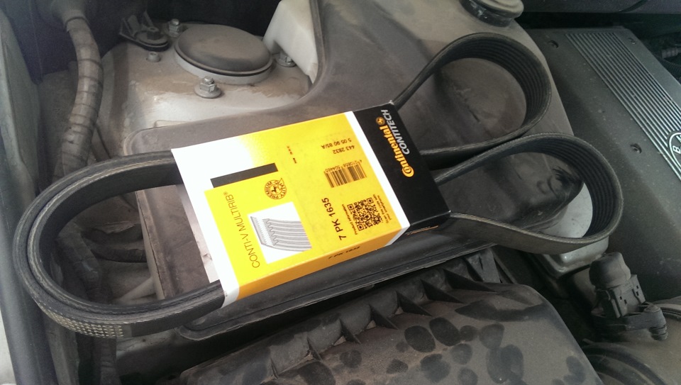 ремень и фильтра — BMW X5 (E53), 4,4 л, 2001 года | визит на сервис ...