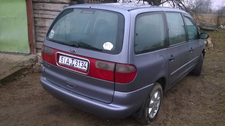 Просто фото — Ford Galaxy (Mk I), 2,3 л, 1997 года | фотография | DRIVE2