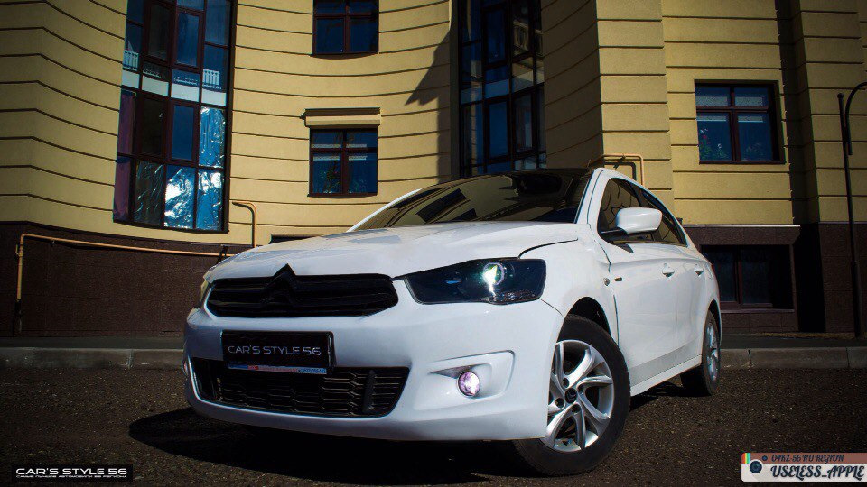 Фотосессия Citroën C-Élysée после восстановления 💓 — Citroen C-Elysee, 1,6 л, 2013 года ...